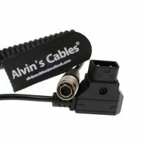 China Sound Devices ZAXCOM Power Coiled Twist Cable D-Tap to 4PIN Hirose Male for sale