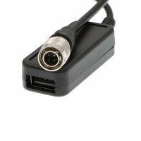 China Alvin's Cables 4 Pin Hirose Male to USB Female Converter 5V Cable from Audio Mixer Charge Phone Pad Tablet for sale