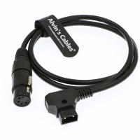 China Sony F55 SXS XLR 4 Pin Female To D Tap Camera Power Cable for sale