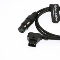 China Sony F55 SXS XLR 4 Pin Female To D Tap Camera Power Cable for sale