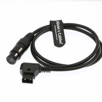 China Sony F55 SXS XLR 4 Pin Female To D Tap Camera Power Cable for sale