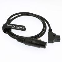 China Sony F55 SXS XLR 4 Pin Female To D Tap Camera Power Cable for sale