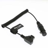 China XLR 4 Pin Female To D Tap Camera Power Cable For Practilite 602 DSLR for sale