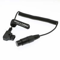China XLR 4 Pin Female To D Tap Camera Power Cable For Practilite 602 DSLR for sale