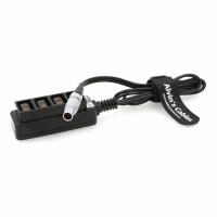 China 3 Pin Steadicam Zephyr To Multiple Tap Output 4 Port Female D-Tap Splitter Cable For ARRI RED Cameras for sale