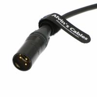 China Custom Length Arri Power Cable Fischer 2 Pin Female Plug To Original XLR 3 pin Male for sale