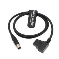 China Alvin's Cables 12V TV Logic Monitor Power Cable Neutrik Mini XLR 4 Pin Female to D Tap for Cameras Monitor for sale