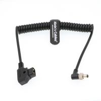 China Atomos Monitor Coiled Power Cable Right Angle Locking DC for sale