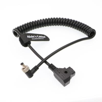 China Atomos Monitor Coiled Power Cable Right Angle Locking DC for sale