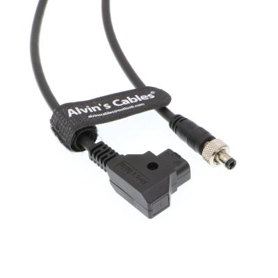 China 50cm Atomos Locking Dc 5.5 2.1 To D Tap Camera Power Cable for sale