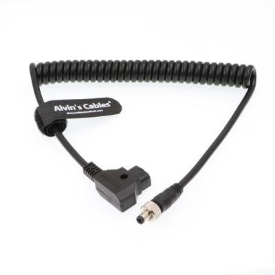 China ATOMOS Coiled Power Cable Locking DC 5.5 2.1 To D Tap For  PIX-E7 for sale