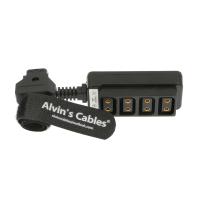 China Splitter Ultrashort  D-Tap Male To 4 Port Dtap Female Cord For ARRI RED for sale