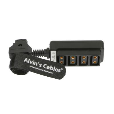 China Splitter Ultrashort  D-Tap Male To 4 Port Dtap Female Cord For ARRI RED for sale