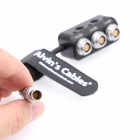 China Three 0B 2 Pin Female 0B 2 Pin Male Camera Power Cable For ARRI RED for sale