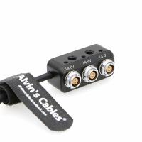 China Three 0B 2 Pin Female 0B 2 Pin Male Camera Power Cable For ARRI RED for sale