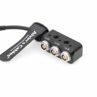 China Three 0B 2 Pin Female 0B 2 Pin Male Camera Power Cable For ARRI RED for sale