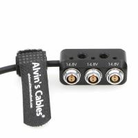 China Three 0B 2 Pin Female 0B 2 Pin Male Camera Power Cable For ARRI RED for sale