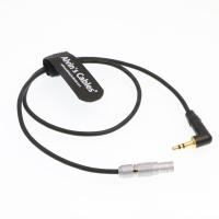 China 6 Pin Male To 3.5mm TRS Right Angle Audio Cable For ARRI LF Camera for sale