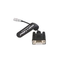 China Z CAM E2 S6 F6 Timecode Cable DB9 9 Pin Female To 4 Pin Female for sale