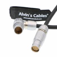 China Alvin's Cables ARRI Classic EVF Cable 16 Pin Male Right Angle to 16 Pin Female Straight for sale