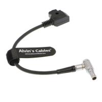China 4 Pin Male Right Angle to D-tap Power Cable for Hollyland Cosmo 400 Wireless Video Transmission System for sale
