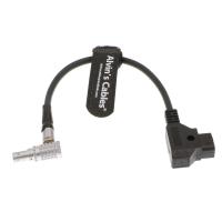 China 4 Pin Male Right Angle to D-tap Power Cable for Hollyland Cosmo 400 Wireless Video Transmission System for sale