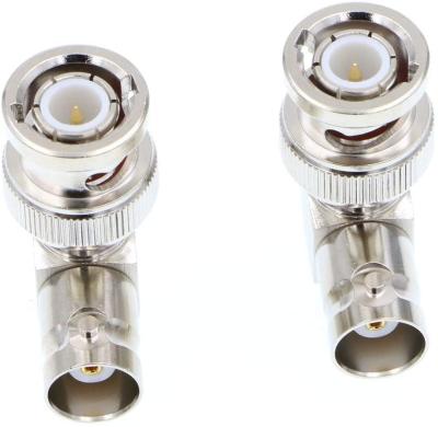 China Right Angle BNC Connectors for HD SDI BNC Cable One Set for sale