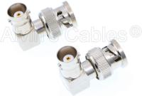 China Right Angle BNC Connectors for HD SDI BNC Cable One Set for sale
