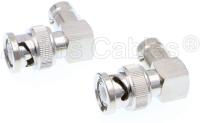 China Right Angle BNC Connectors for HD SDI BNC Cable One Set for sale