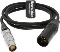 China ALEXA MINI AMIRA Power Cable XLR 4pin Male to Lemo 2B 8pin Female for sale