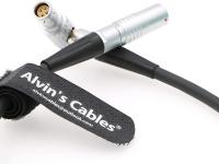 China RED Power Extension Cable 6 Pin Right Angle Female to 6 Pin Male for sale