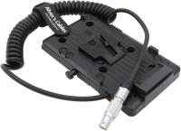 China V-Mount Battery Plate For Red Scarlet Epic Camera With 6 Pin Coiled Power Cable for sale