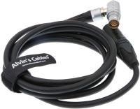 China ALEXA MINI/AMIRA Camera Power Cable XLR 3 Pin Male To 2B 8 Pin Female Right Angle for sale