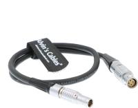 China 3 Pin Steadicam Zephyr to 6pin Lemo Power Cable for RED Epic Scarlet 12/24 Volts for sale