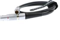 China 3 Pin Steadicam Zephyr to 6pin Lemo Power Cable for RED Epic Scarlet 12/24 Volts for sale