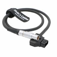 China 4 Pin Lemo FGK Female To D-Tap Power Cable For Canon Mark II C100 C500 for sale