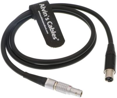 China TV Logic Monitor Power Cable Lemo 2 Pin To Mini Xlr 4 Pin For ARRI RED Cameras for sale
