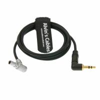 China Alvin's Cables Audio Cable for ARRI Alexa Mini Camera 5 Pin Right Angle Male to Right Angle 3.5mm TRS for sale