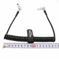 China 2 Pin Right Angle Coiled Twist Cable Power Teradek Bond ARRI Alexa Camera for sale