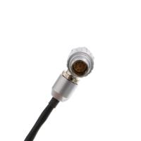 China Red Komodo Timecode Cable Tentacle Sync 3.5mm TRS To EXT 9 Pin Male Right Angle for sale