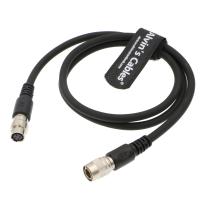 China HR10A-7R-4S Camera Power Cable 4 Pin Hirose Female To 4 Pin Male For Power Source for sale