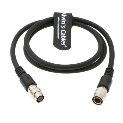 China HR10A-7R-4S Camera Power Cable 4 Pin Hirose Female To 4 Pin Male For Power Source for sale