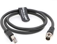 China CCB-84901-2001-03 M12 8 Position X Code To RJ45 Ethernet Cable For Cognex In Sight 8200 8400 Series P67 Waterproof for sale