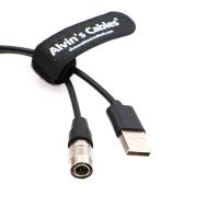 China 4 Pin Male Hirose To Boost 12V USB Power Cable For Sound Devices 688 633 / Zoom F4 F8 / Zaxcom for sale