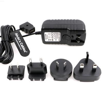 China Power Adapter Converter Cable D-Tap P-Tap Female To Universal AC With UK EU AU US Plugs For ARRI RED Teradek Cube for sale