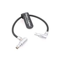 China 3 Pin Right Angle To Rotatable 2 Pin Male Right Angle Power Cable For Teradek Bolt ARRI Alexa XT for sale