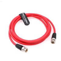 China BNC Male To Male 12G HD SDI Video Coaxial Cable For 4K Video Camera 1M Red for sale