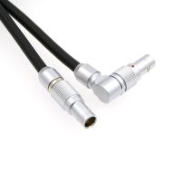 China Z CAM EVF Power Cable Rotatable 2 Pin Male To Straight 2 Pin M Cord For ARRI Alexa for sale