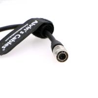 China Hirose 4 Pin Male To 3 Port D Tap Female Splitter Power Cable For ARRI Amira BP-U60T for sale