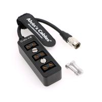 China Hirose 4 Pin Male To 3 Port D Tap Female Splitter Power Cable For ARRI Amira BP-U60T for sale